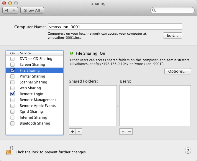 Enabling NTLM authentication for local users on Mac OS X